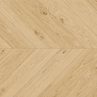 Memory Oak Vanilla wood-look 8x40 chevron porcelain tile from Atlas Concorde USA - thumbnail